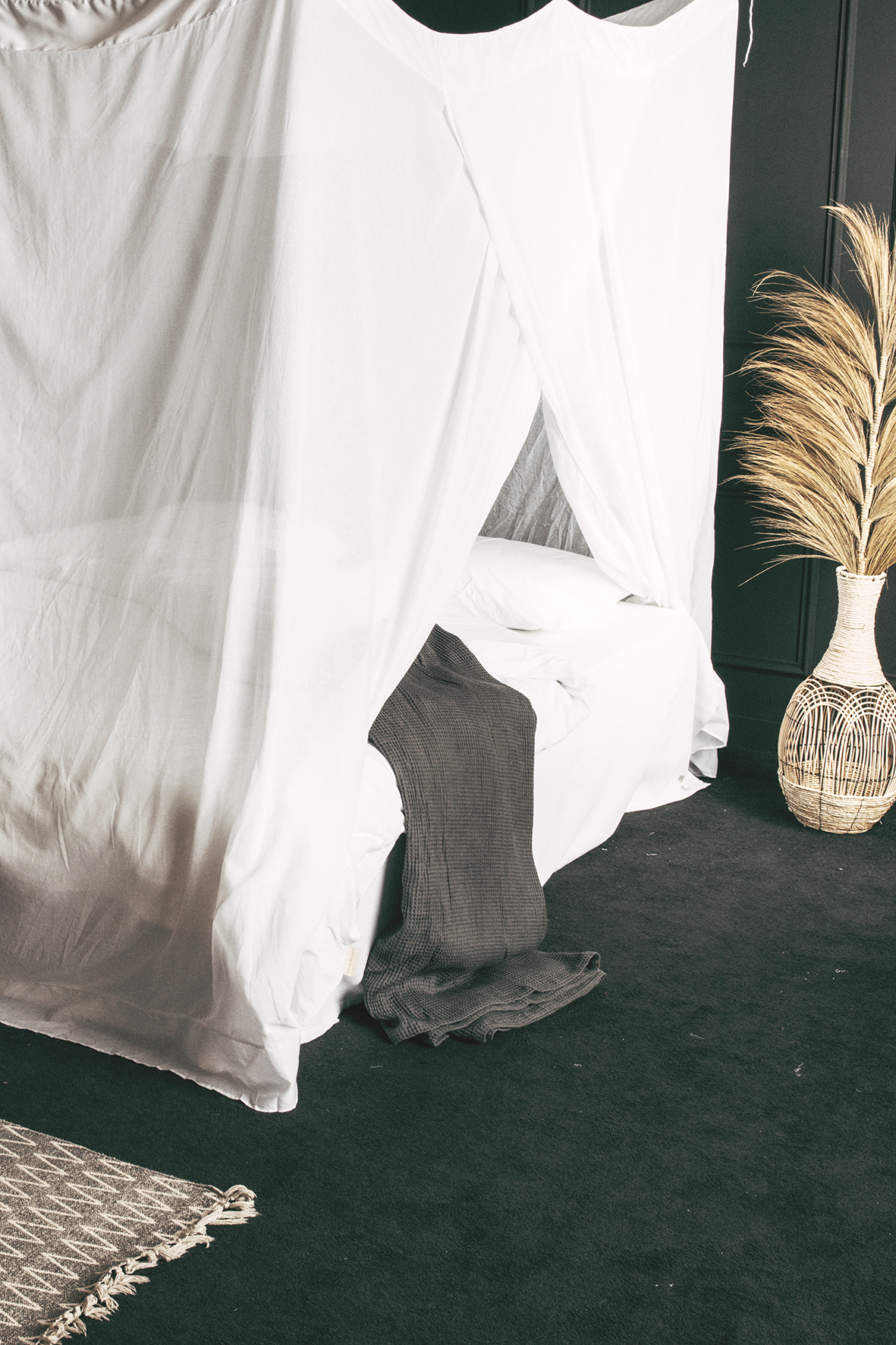 Deconet Moskitonetz aus Baumwolle - Classic Med L - L210 x B160cm WHITE ...